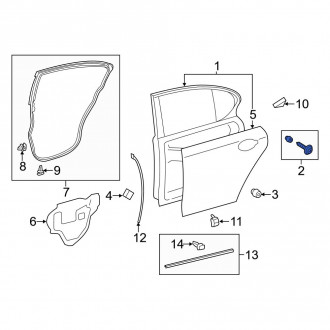 Lexus IS500 OEM Doors & Parts | Shells, Panels, Armrests — CARiD.com