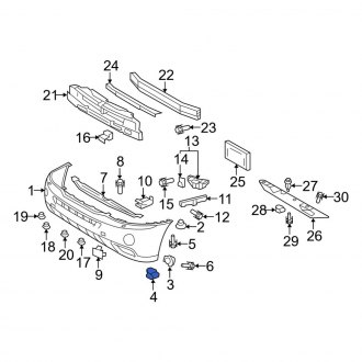 Lexus RX400h OEM Bumpers | Genuine Front & Rear Bumpers — CARiD.com