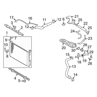 Lexus ES330 OEM Engine Cooling Parts | Radiators, Fans — CARiD.com