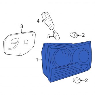 Lexus RX400h OEM Lighting | Headlights, Fog & Tail Lights — CARiD.com
