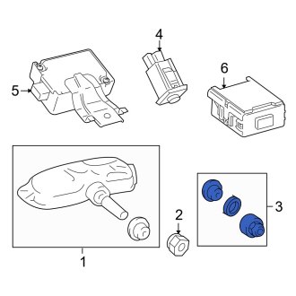 Lexus ES250 OEM TPMS Sensors - Bluetooth, Wireless, USB | CARiD