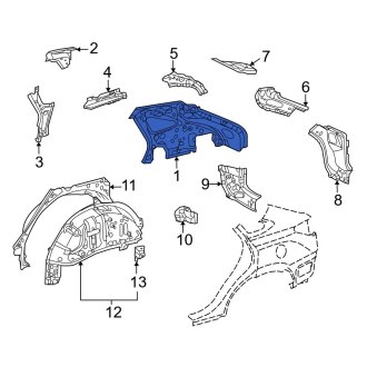 Lexus RX350 OEM Quarter Panels & Parts | Rear & Front — CARiD.com