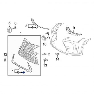 Lexus OEM Bumpers | Genuine Front & Rear Bumpers — CARiD.com