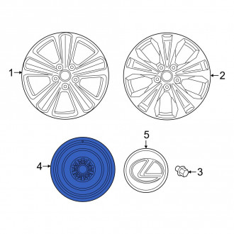 Lexus OE™ Factory Wheels | CARiD