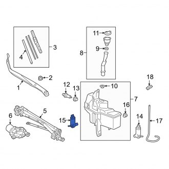 Lexus UX200 Windshield Washer Pumps — CARID.com