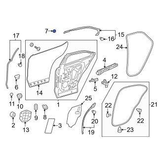 Lexus NX300 OEM Doors & Parts | Shells, Panels, Armrests — CARiD.com