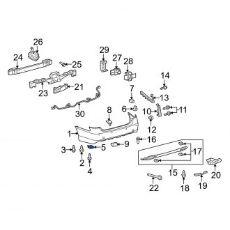 Lexus CT OEM Bumpers | Genuine Front & Rear Bumpers — CARiD.com