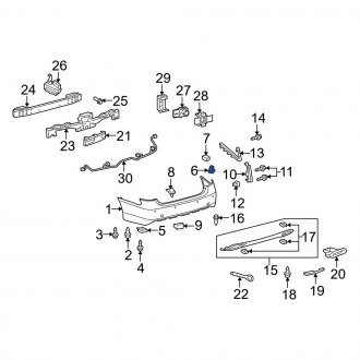 Lexus IS300 OEM Bumpers | Genuine Front & Rear Bumpers — CARiD.com