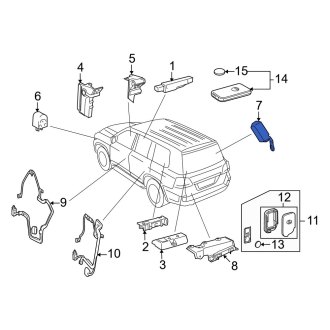 Lexus LX Alarm Installations — CARiD.com