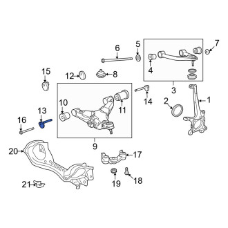 Lexus OEM Suspension Parts | Factory Shocks & Struts — CARiD.com