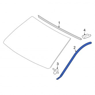 Lexus LX Window Trim | Moldings, Pillar Posts — CARiD.com