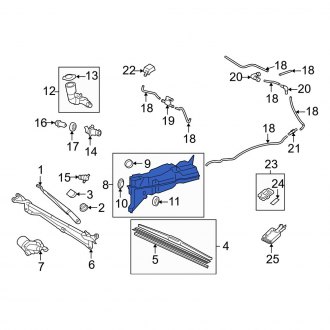 Lexus LX570 Windshield Washer Tanks & Parts — CARID.com