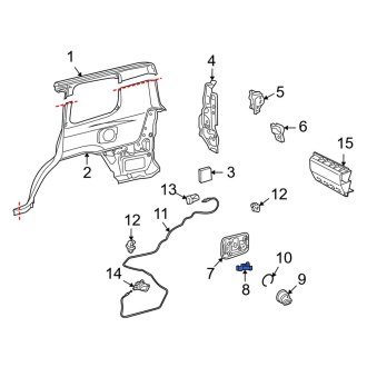 Lexus ES350 OEM Quarter Panels & Parts | Rear & Front — CARiD.com
