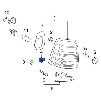 Lexus LC500 Roof Hardware | Clips, Screws — CARiD.com