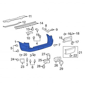 Lexus LX570 Replacement Front Bumpers & Components — CARiD.com