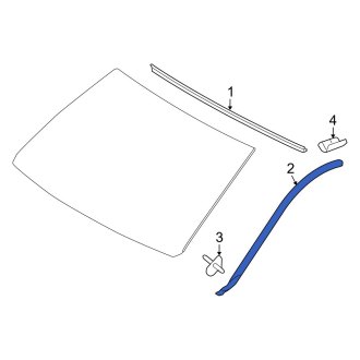 Lexus LX Window Trim | Moldings, Pillar Posts — CARiD.com