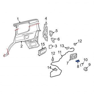 Lexus OEM Quarter Panels & Parts | Rear & Front — CARiD.com