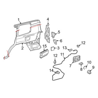 2020 Lexus LX570 Replacement Quarter Panels - CARiD.com