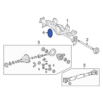 Lexus LX570 OEM Driveline & Axle Parts | Hubs, CV-Joints — CARiD.com