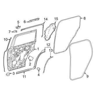 2022 Lexus LX600 Replacement Door Shells & Skins — CARiD.com