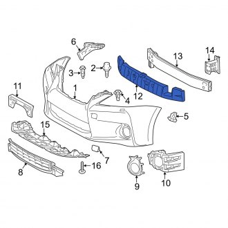 Lexus CT200h OEM Bumpers | Genuine Front & Rear Bumpers — CARiD.com