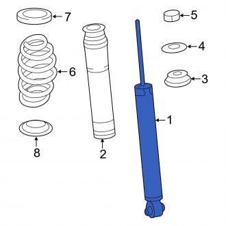 Lexus CT200h OEM Suspension Parts - Shocks, Struts | CARiD
