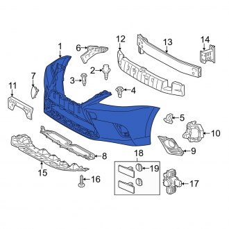 Lexus CT200h OEM Bumpers | Genuine Front & Rear Bumpers — CARiD.com