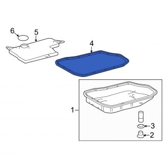 Lexus RX350 Transmission Pans, Drain Plugs, Filler Caps & Dipsticks ...