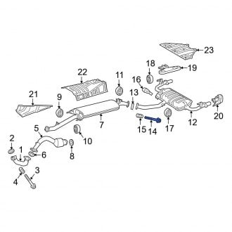 Lexus GS350 OEM Exhaust Parts | Systems, Tips, Pipes — CARiD.com