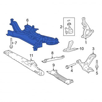 Lexus NX Replacement Chassis Frames & Rails | CARiD