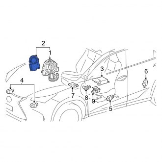 Lexus NX200t Air Bag Parts - Sensors, Modules, Clocksprings | CARiD