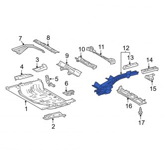 Lexus NX Replacement Chassis Frames & Rails - CARiD.com