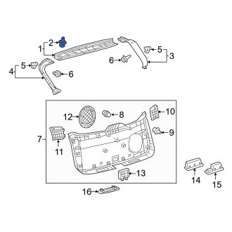 Lexus NX200t Trunk & Tailgate Hardware | CARiD