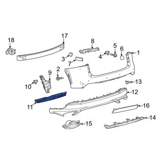 Lexus NX300 Replacement Bumper Spoilers & Valances — CARiD.com