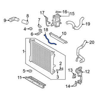 Lexus NX350h Coolant Overflow Tanks — CARiD.com