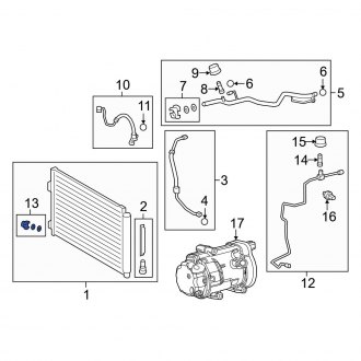 Lexus NX250 OEM A/C & Heating Parts | Systems, Compressors — CARiD.com