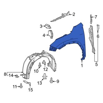 Lexus NX350h Replacement Fenders & Components – CARiD.com