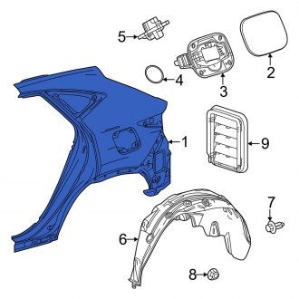 Lexus NX350h OEM Quarter Panels & Parts | Rear & Front — CARiD.com