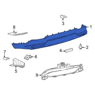 Lexus NX350h OEM Bumpers | Genuine Front & Rear Bumpers — CARiD.com
