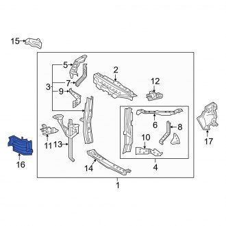 Lexus RX350 Header Panel Seals & Gaskets — CARiD.com