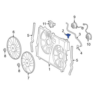 Lexus RX450h Coolant Overflow Tanks — CARiD.com