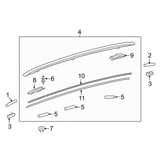 2017 Lexus RX Roof Panels — CARiD.com