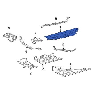 Lexus RX Underbody Covers | Splash Shields — CARiD.com