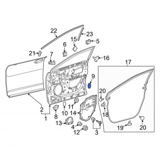 Lexus RX Replacement Door Shells & Skins — CARiD.com