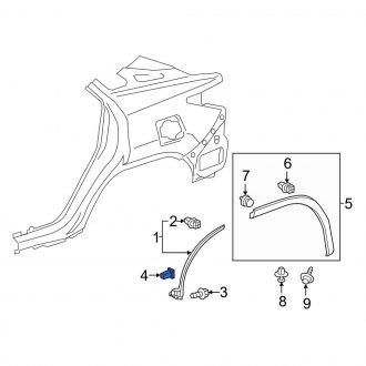 Lexus GS460 OEM Fenders | Factory Front & Rear Fenders — CARiD.com