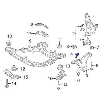 Lexus ES350 OEM Suspension Parts | Shocks, Struts — CARiD.com