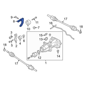 Lincoln MKX OEM Driveline & Axle Parts - Hubs, CV-Joints | CARiD