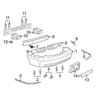 Lincoln Town Car OEM Bumpers - Genuine Front & Rear Bumpers | CARiD