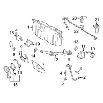 2003 Lincoln Town Car OEM Fuel System Parts - Pumps, Lines | CARiD