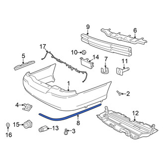 Lincoln Town Car OEM Bumpers - Genuine Front & Rear Bumpers | CARiD